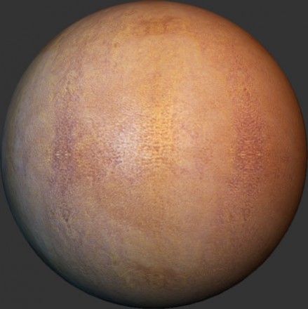 Cuir clair patiné 3d - MuseumTextures